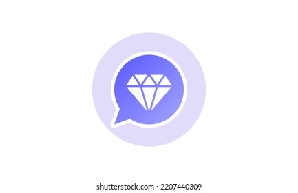 Diamond Icon Value Symbol Logo Illustration Stock Vector (Royalty Free ...