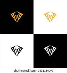 Jg Forms Diamond Logo Design Inspiration Stock Vector (Royalty Free ...