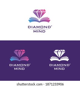 Diamond Mind App Logo Vector Stock Vector (Royalty Free) 1871233906 ...