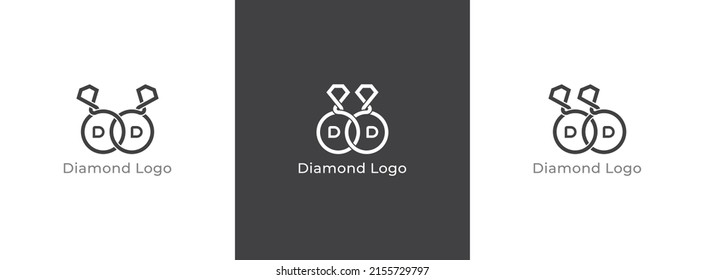 1,074 D diamond logo Images, Stock Photos & Vectors | Shutterstock