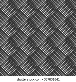 Diamond Shaped Halftone Seamless Vector Pattern Stock Vector (Royalty ...