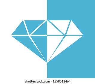 Diamond Symbol Design Stock Vector (Royalty Free) 1258511464 | Shutterstock