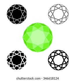 Diamond Symbols Vector Illustration: เวกเตอร์สต็อก (ปลอดค่าลิขสิทธิ์ ...