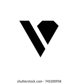 1.048 imagens de V diamond logo Imagens, fotos stock e vetores ...