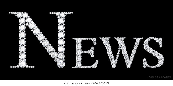 Diamond Words Onlinevector Illustration Stock Vector (Royalty Free ...