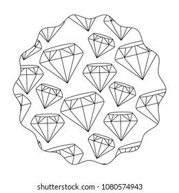 Diamonds Design Concept Stock Vector (Royalty Free) 1080574943 ...