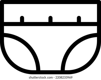 Diaper Vector Illustration On Transparent Backgroundpremium Stock ...