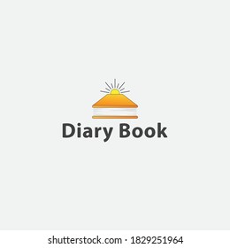 Diary Book Logo Daily Activity Memory Stock Vector (Royalty Free ...
