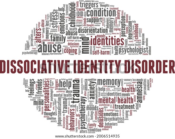Did Dissociative Identity Disorder Vector Illustration Stock Vector ...