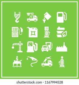 Diesel Icon 16 Diesel Vector Set Stock Vector (Royalty Free) 1167994528 ...