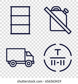 Diesel Icons Set Set 4 Diesel Stock Vector (Royalty Free) 656363419 ...