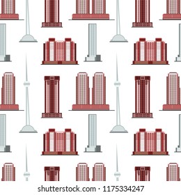 Different City Public Vector Buildings Houses Stock Vector (Royalty ...