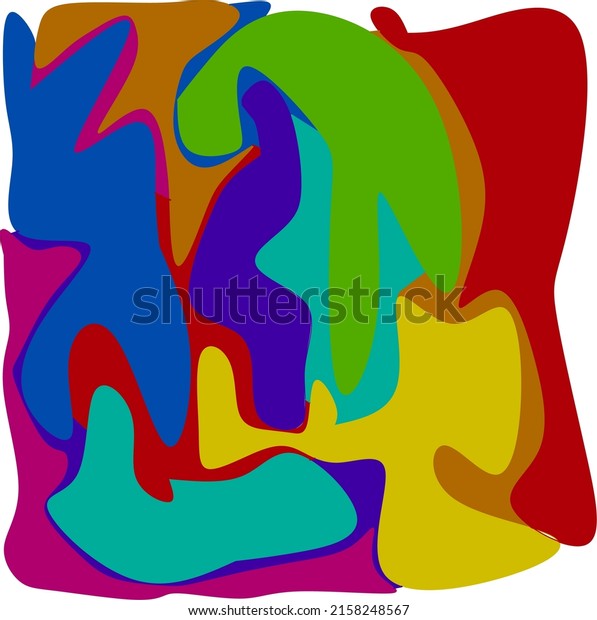 Different Color Backgrounds Illustration Vector Wallpaper Stock Vector ...