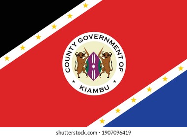 Different County Flags Kenya Stock Vector (Royalty Free) 1907096419 ...
