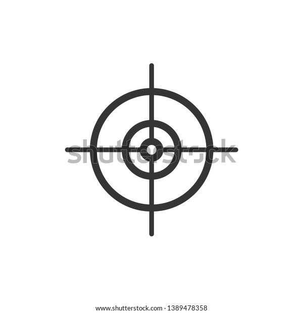 Different Icon Set Targets Destination Target Stock Vector (Royalty ...