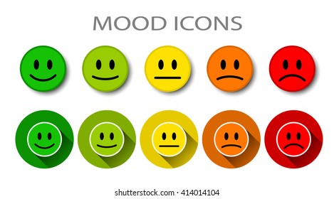Emoticon Isolated On White Background Vector Stock Vector (Royalty Free ...