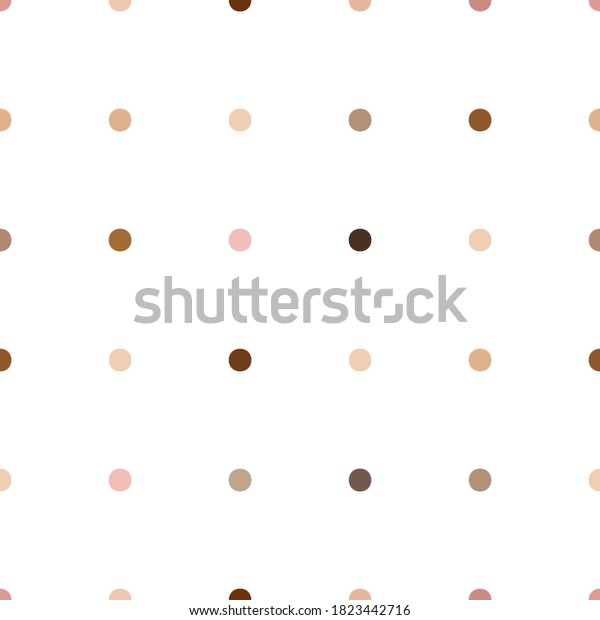 Different Skin Tone Circles On White Stock Vector (Royalty Free ...