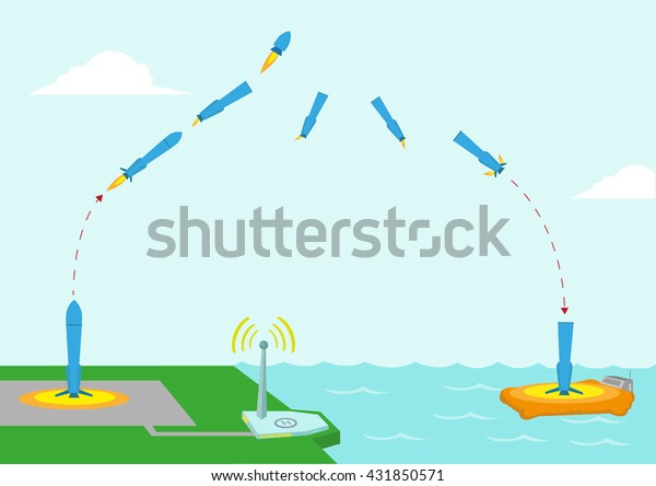 Different Stages Diagram Reusable Rocket Concept Stock Vector (Royalty ...