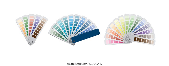 Stock vektor „Different Types Color Palette Guides Color“ (bez ...