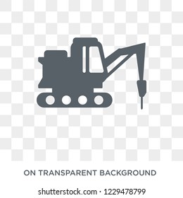 Digging Bar Icon Trendy Flat Vector Stock Vector (Royalty Free ...