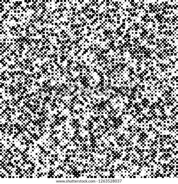 Digital Abstract Black White Pixel Background Stock Vector (Royalty ...