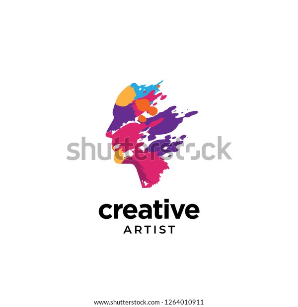 Digital Abstract Human Head Logo Creative Stock Vector (Royalty Free ... Digital Abstract Human Head Logo Creative Stock Vector (Royalty Free ...