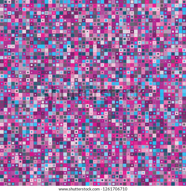 Digital Abstract Pink Pixel Background Qr Stock Vector (Royalty Free ...