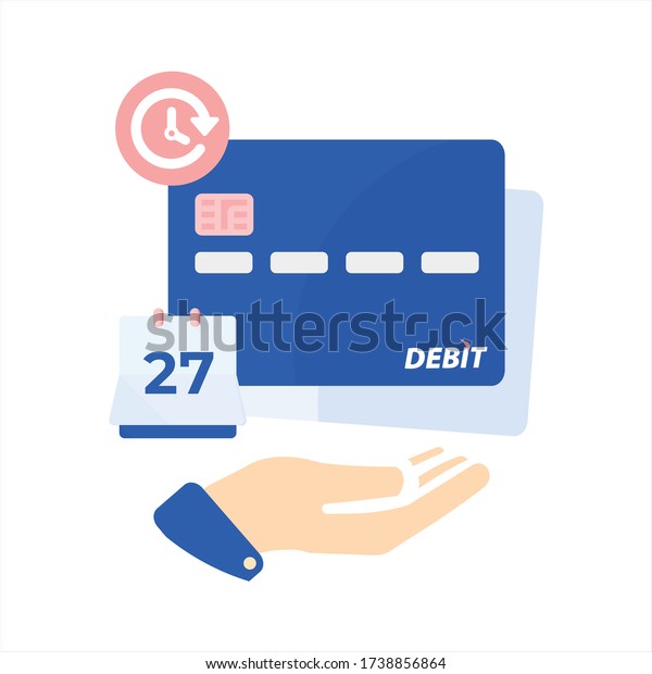 Digital Banking Flat Icon Set Stock Vector (Royalty Free) 1738856864 ...