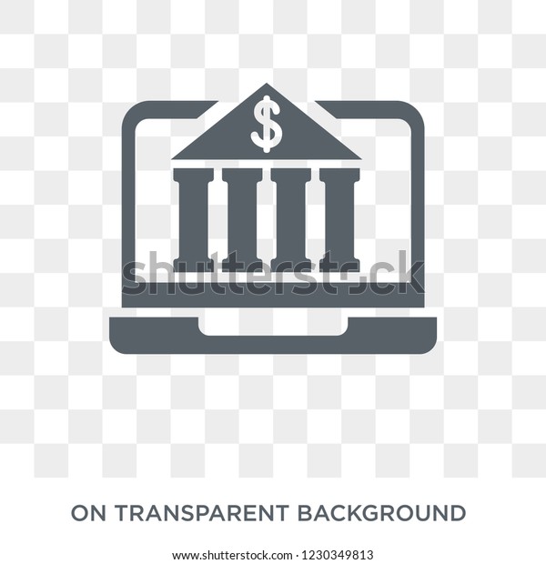 Digital Banking Icon Trendy Flat Vector: เวกเตอร์สต็อก (ปลอดค่า ...