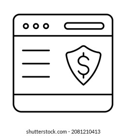 Digital Banking Icon Which Can Easily Stock Vector (Royalty Free ...