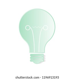 Digital Bulb Logo Information Technologylighting Growth Stock Vector ...