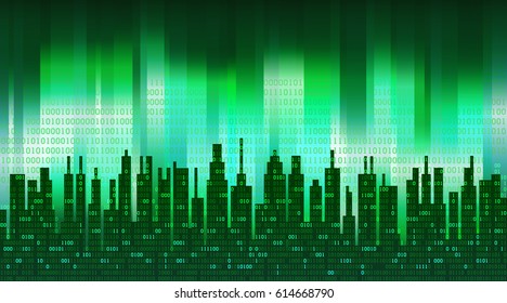 9,005 Matrix city Images, Stock Photos & Vectors | Shutterstock