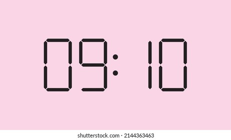 1,560 9 pm clock Images, Stock Photos & Vectors | Shutterstock