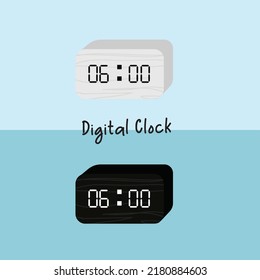 Digital Clock Vector Promotion Decoration Stock Vector (Royalty Free) 2180884603 | Shutterstock