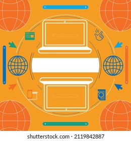 Digital Concept Doodle Style Design Website Stock Vector (Royalty Free ...