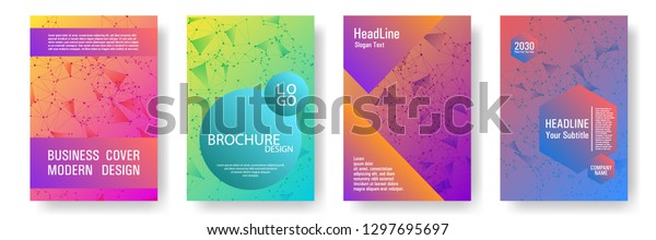 Digital Cover Layout Design Global Network Stock Vector (Royalty Free ...