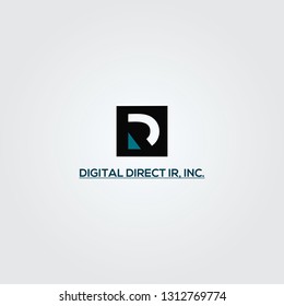 Digital Direct Ir Digital Concept Logo Stock Vector (Royalty Free ...