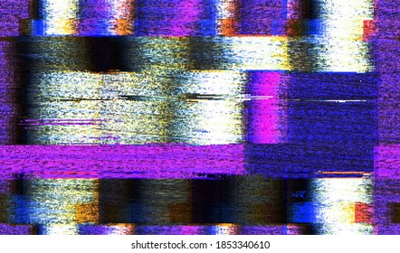 Digital Distortion Noise Vector Illustration Stock Vector (Royalty Free ...