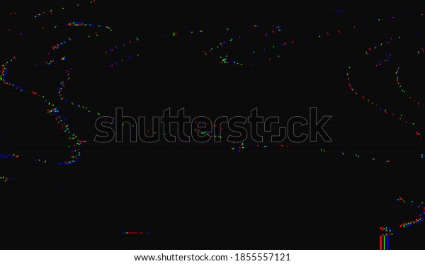 Digital Distortion Noise Vector Illustration Stock Vector (Royalty Free ...