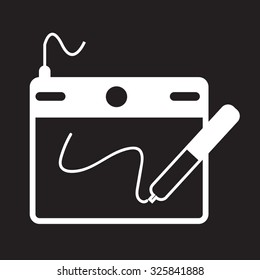 Digital Drawing Board Icon Stock Vector (Royalty Free) 325841888 ...