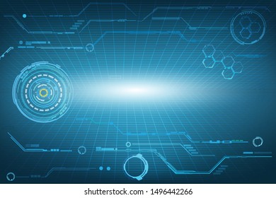 Abstract Future Technology Design Background Vector Stock Vector ...