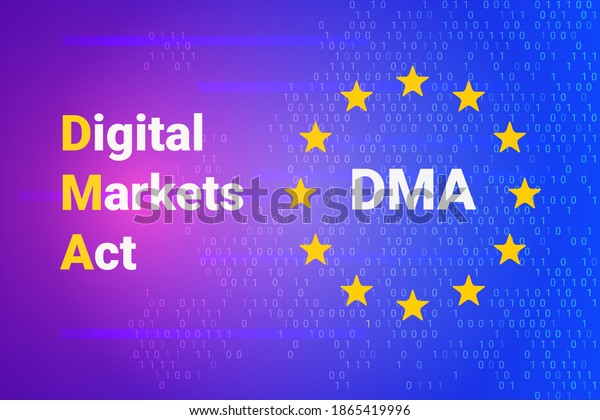 Digital Markets Act Dma Eu Europe Stock Vector (Royalty Free ...