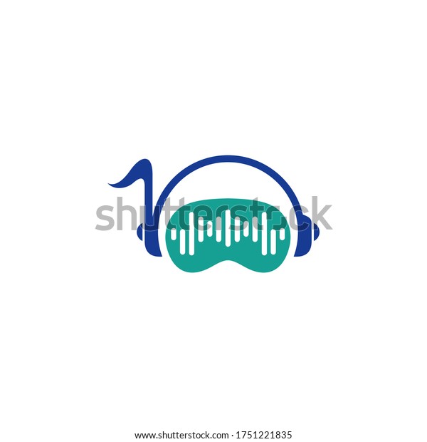 Digital Music Logo Concept Robot Shape Stock Vector (Royalty Free ...