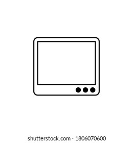 Digital Pad Icon Vector Illustration Premium Stock Vector (Royalty Free ...