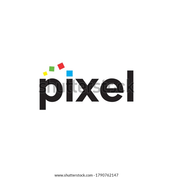 Digital Pixel Logo Your Company Stock Vector (Royalty Free) 1790762147 ...