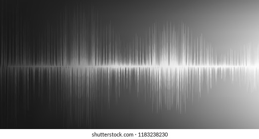 Sound Wave Dynamic Vibration Wallpaper Abstract Stock Vector (Royalty ...