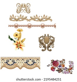 14 Golden Patren Images, Stock Photos & Vectors | Shutterstock
