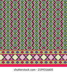Digital Textile Design Patren Stock Vector (Royalty Free) 2199316605 ...