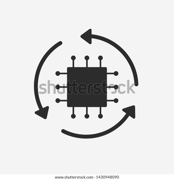 Digital Transformation Symbol New Trend Digital Stock Vector (Royalty ...