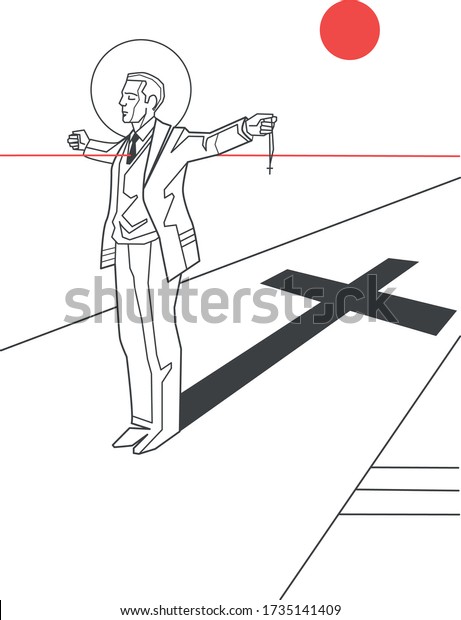 Digital Vector Ink Illustration Drawing Stock Vector (Royalty Free ...
